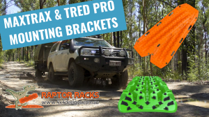 Maxtrax & Tred Pro Mounting Brackets With Mounting Pins
